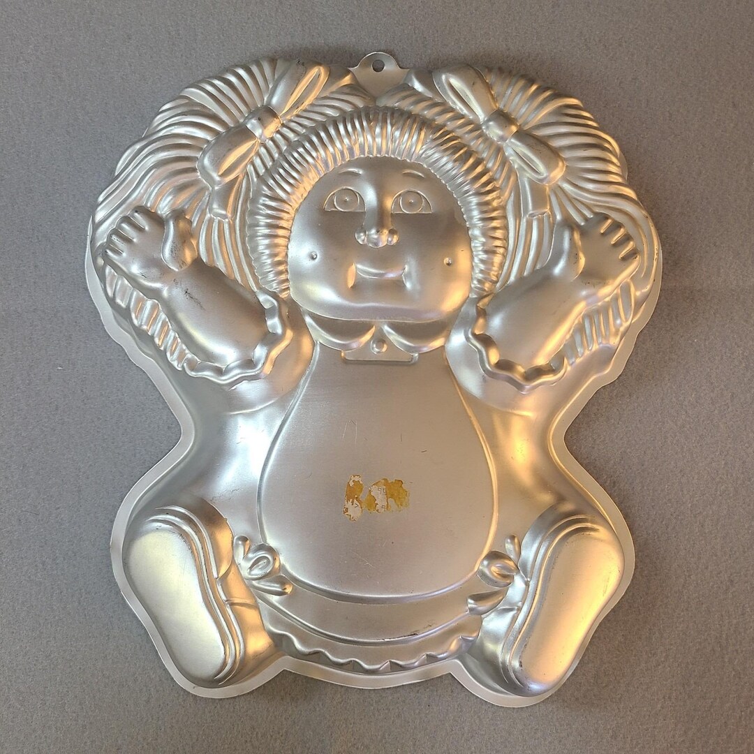 Vintage Wilton Cabbage Patch Doll Cake Pan 1984 Aluminum 11 Inch - Etsy