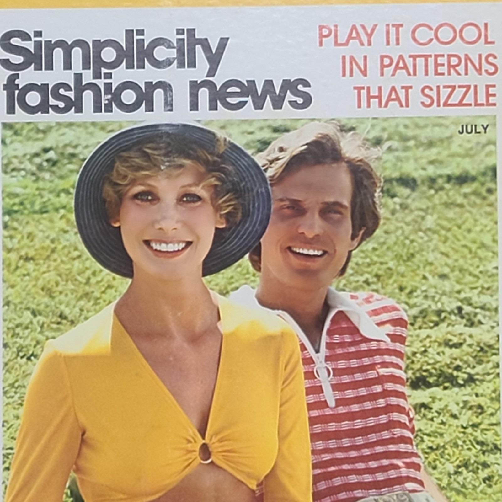 Vintage 1974 Simplicity Store Display Sewing Pattern Standee Lot of 4 ...