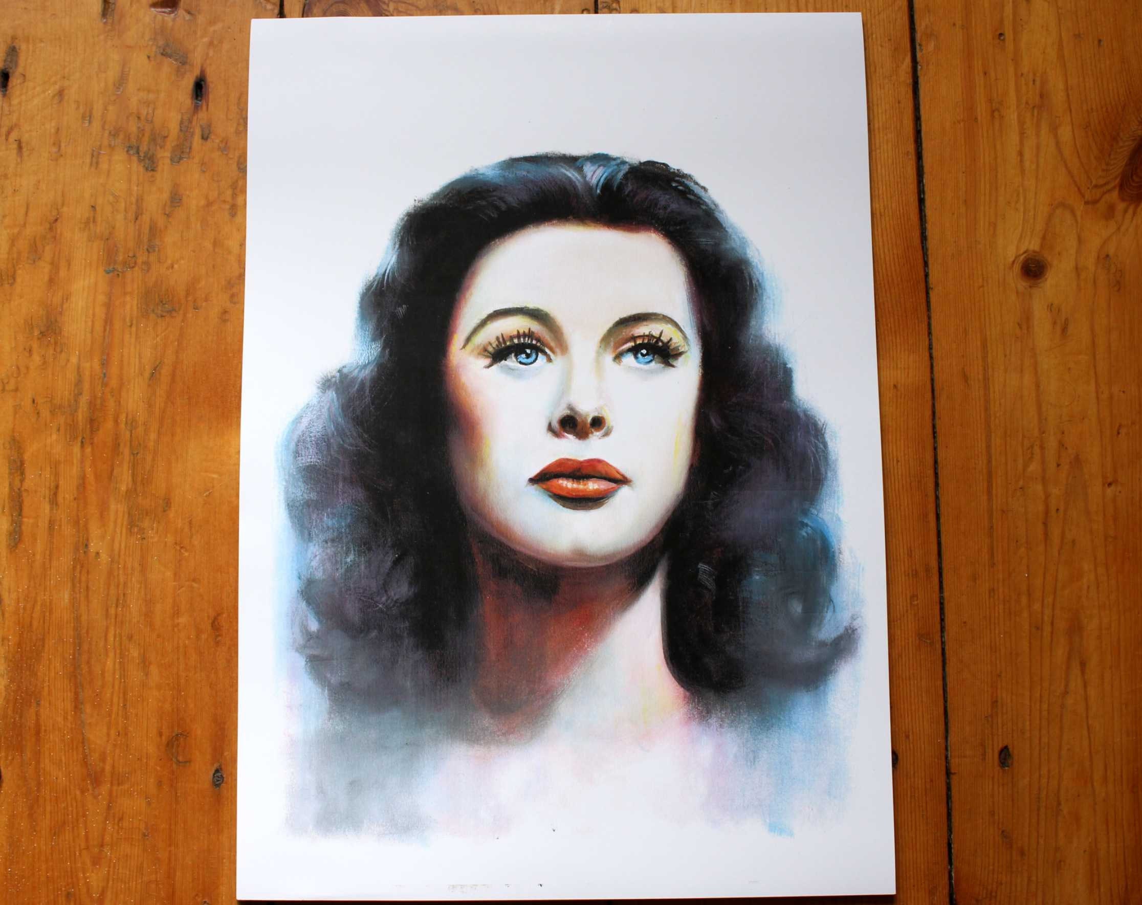 Hedy Lamarr Portrait. Hedwig Eva Maria Kiesler. Actress. Inventor. Film ...