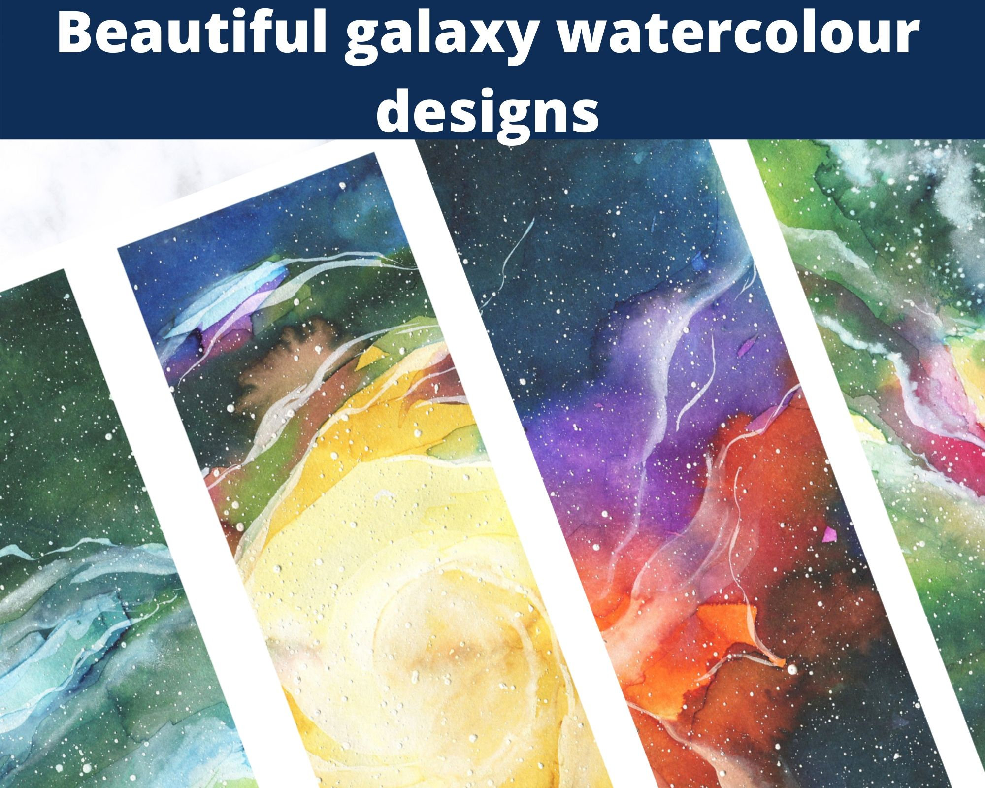 Galaxy Bookmark, Space Bookmarks, Printable Bookmarks for Kids ...