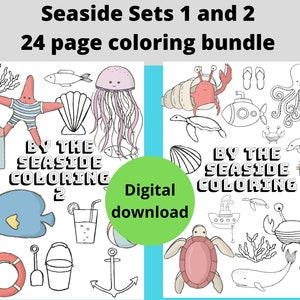 Printable Coloring Pages for Kids, Coloring Pages Bundle, Coloring ...