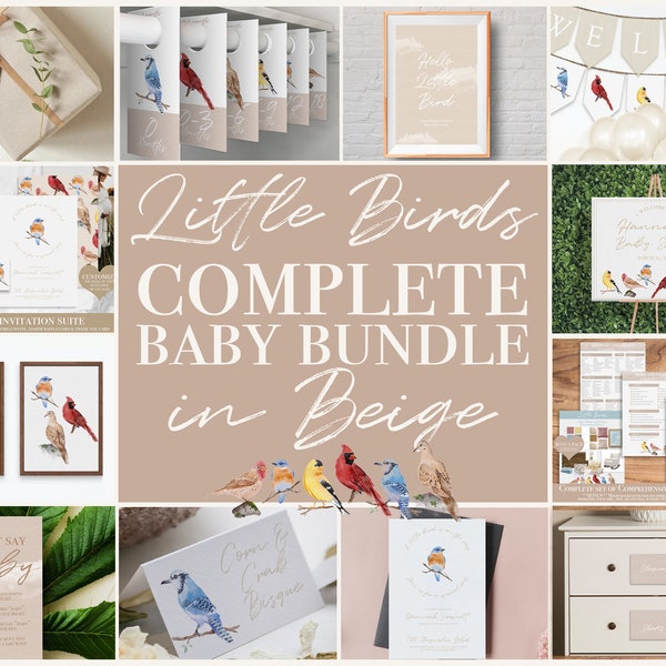 Bird Baby Shower - Etsy