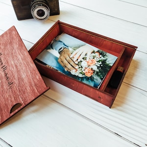 Photo Box, Photo Gifts, Personalized Box, Memory Box, Polaroid Photo ...