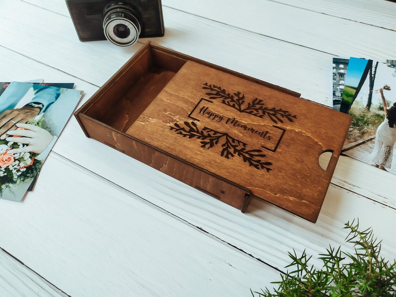 Photo Box Photo Gifts Personalized Box Memory Box Polaroid - Etsy