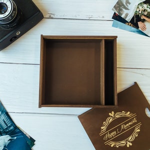 Photo Box, Photo Gifts, Personalized Box, Memory Box, Polaroid Photo ...