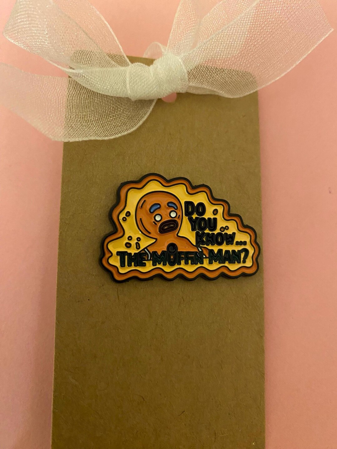 Shrek Gingerbread “do You Know the Muffin Man” Christmas Brooch - Etsy UK