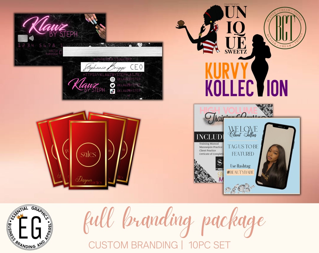 Custom Full Branding Pack, Custom Logo, Business Card , Custom E-flyer ...