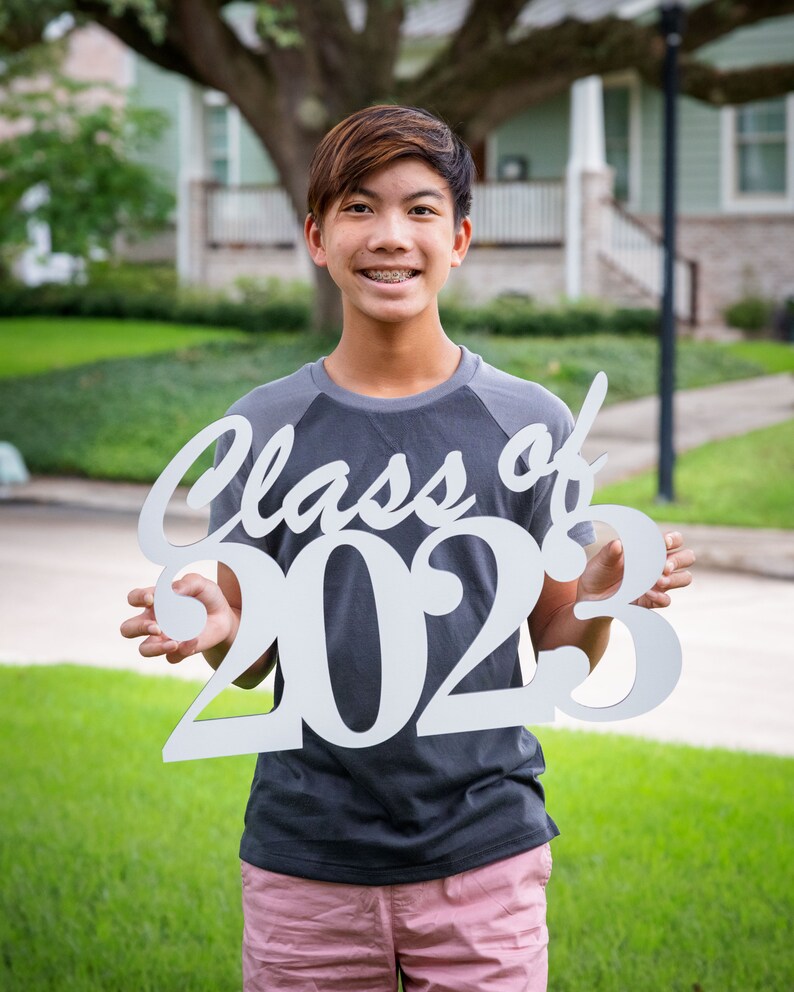 Class of 2022 (any Year) - Wood Cutout Sign - Laser - Photo Booth Prop ...