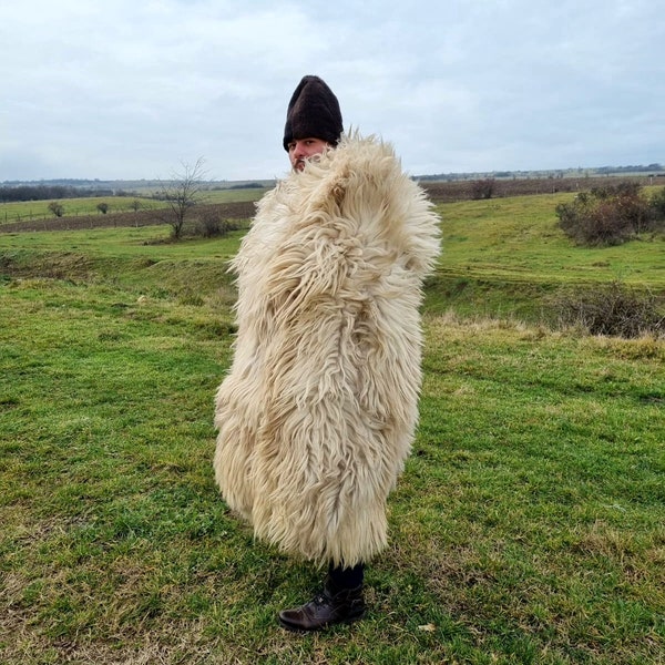 Sheepskin Coat Men - Etsy