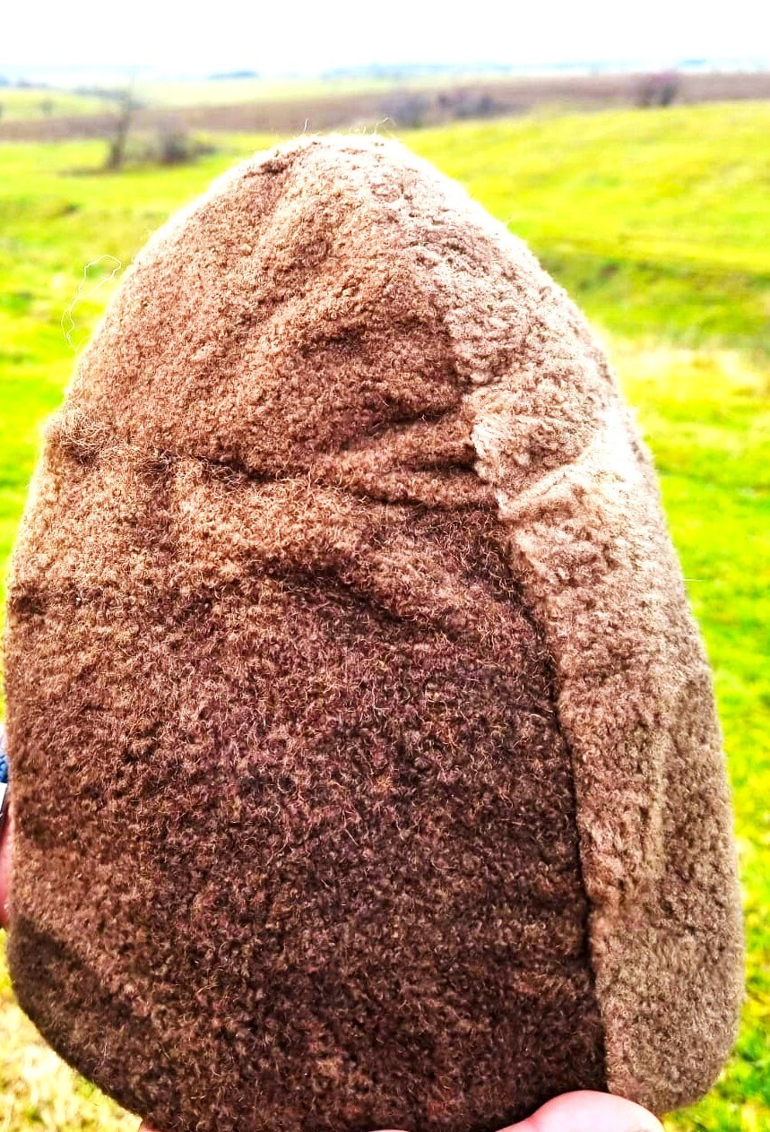 Royal Sheep Coat / Traditional Sheepskin / Romanian Legacy / Handmade ...