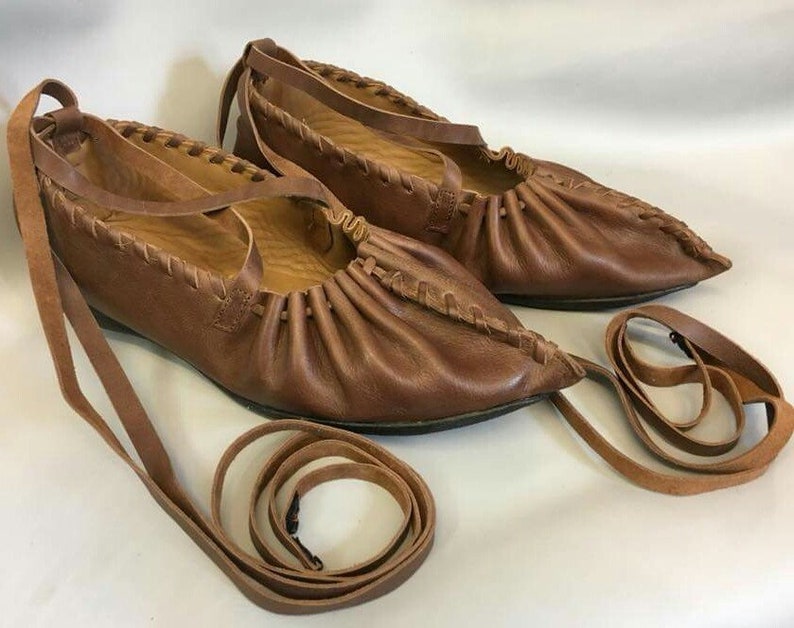 Traditional Romanian Footwear "opinci" for Women / Handmade / Free Gift ...