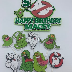 Ghostbusters Cake Topper / Ghostbuster Cupcake Topper /mini Toppers - Etsy