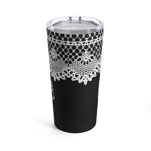 RBG Lace Collar Tumbler 20oz - Etsy
