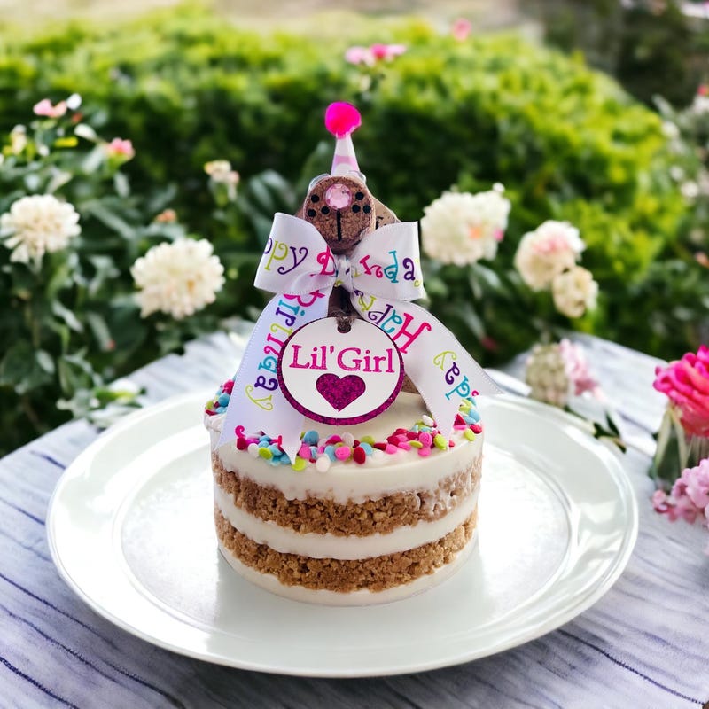 Party Hat Dog Cake Topper - Etsy