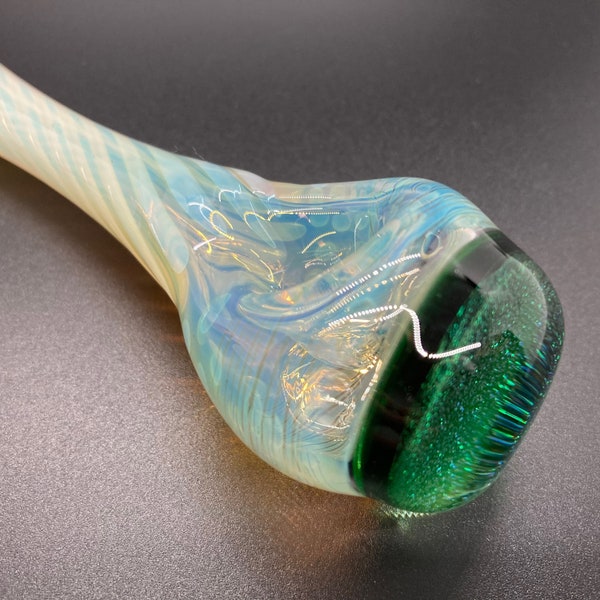 Handblown Glass Pipe - Etsy