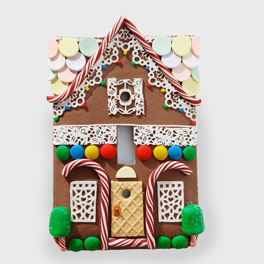 Gingerbread House Switch Plate - Etsy