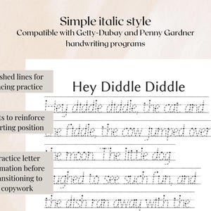 Handwriting Worksheet Printable Kindergarten Copywork First Grade ...