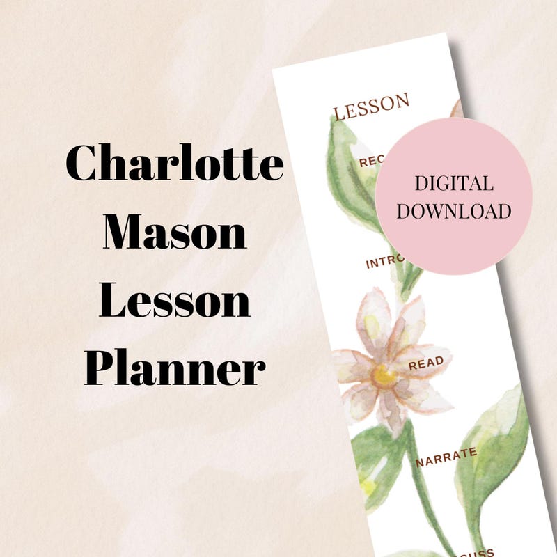Charlotte Mason Curriculum - Etsy