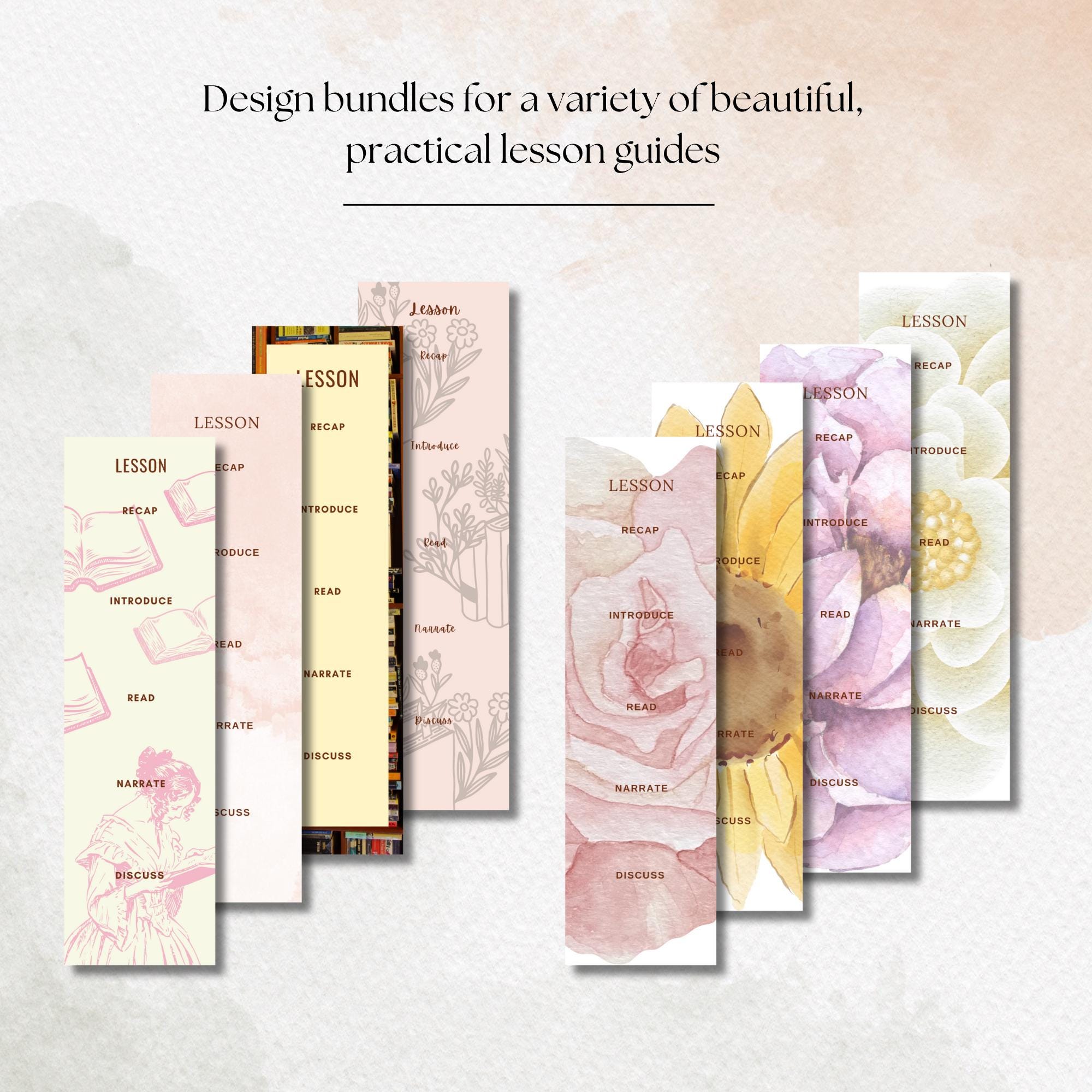 Charlotte Mason Homeschool Planner Bookmark Lesson Plan Homeschool ...