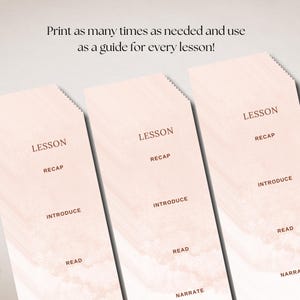 Charlotte Mason Planner Lesson Plan Homeschool Bookmark Homeschool ...