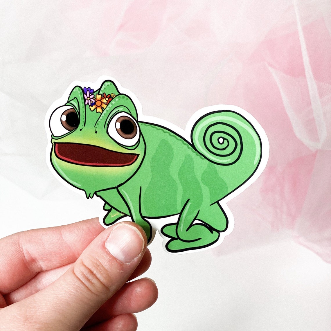 Pascal StickerDisney Pegatina Mickey Sticker Pegatina | Etsy