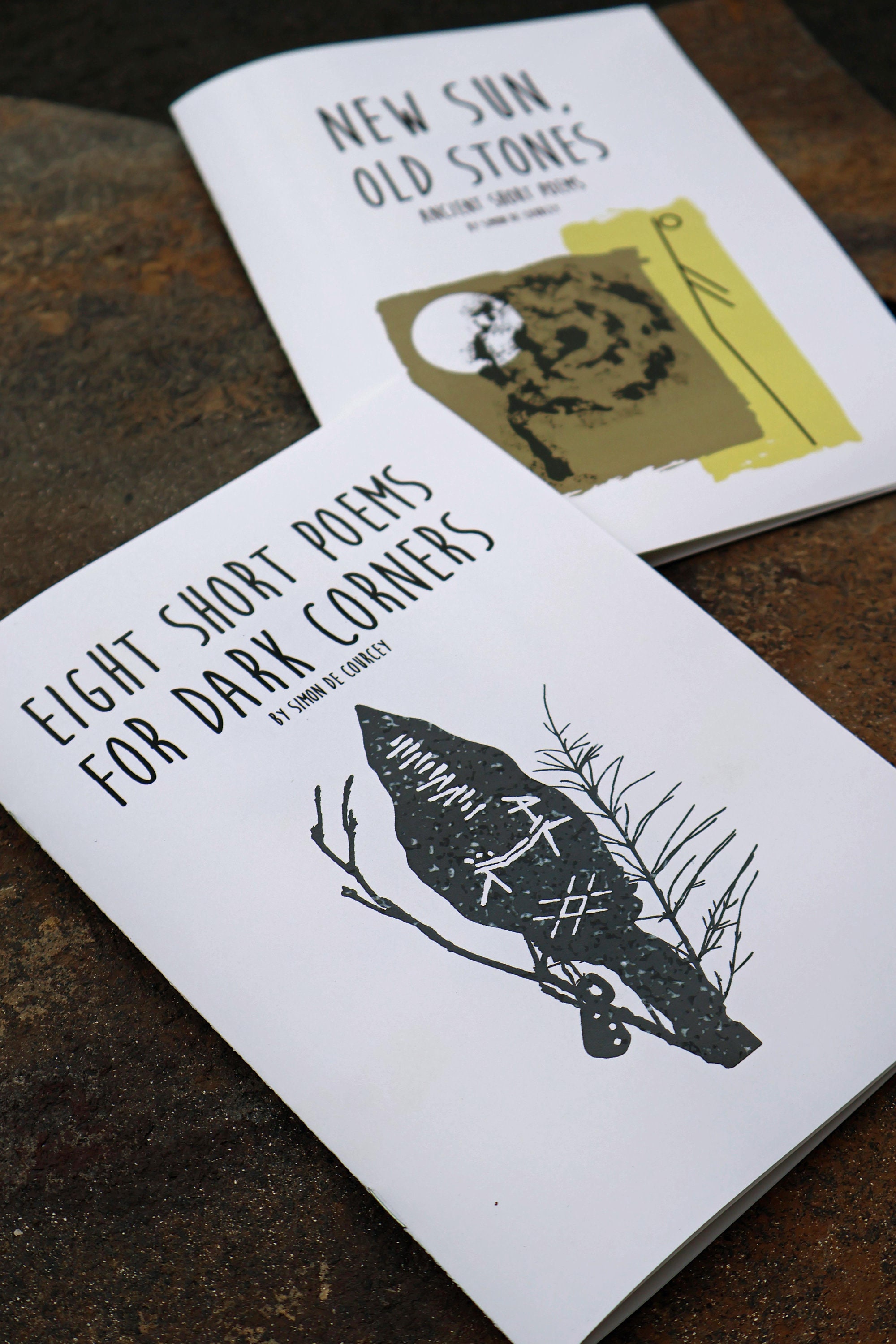 Short Poems for Dark Corners and New Sun, Old Stones Poetry Pamphlet ...