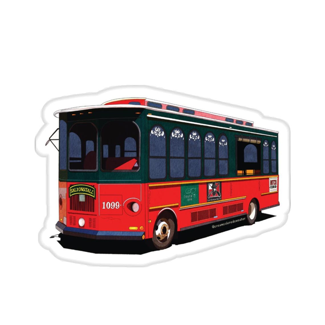 Salem Massachusetts Trolley Stickers, Witches Town, Spooky Travel ...
