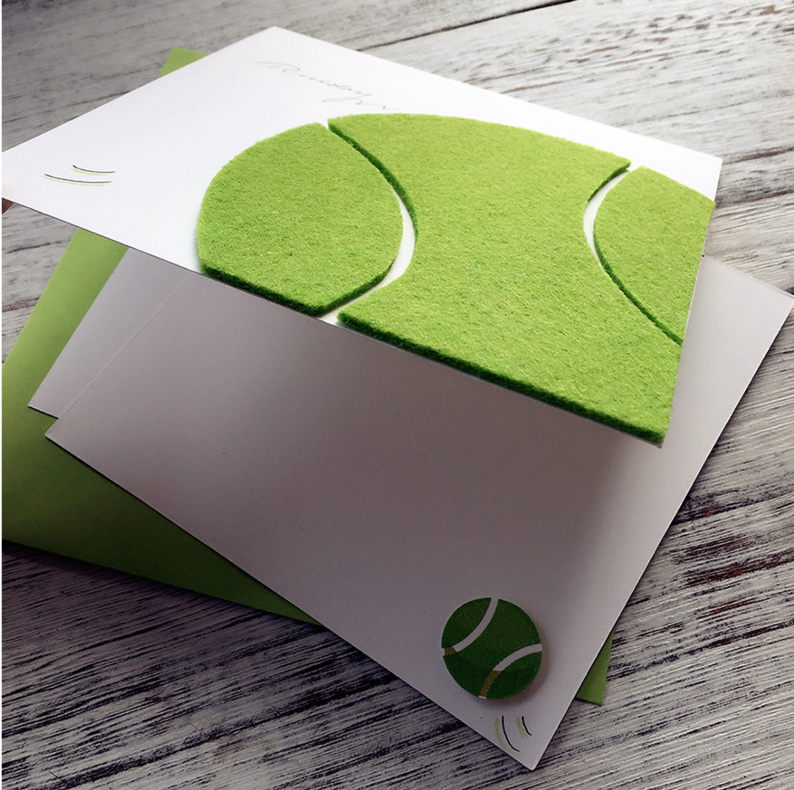 Tennis Fun Card Birthday Hobby Sport - Etsy UK