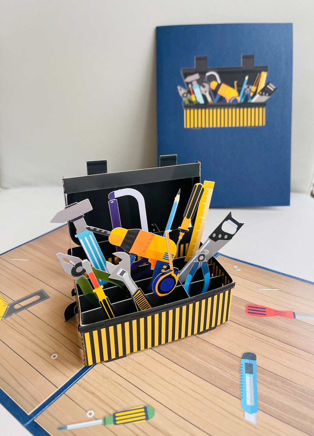 DIY Tools - Pop up 3D Card Birthday Fathers Day Love Hobby - Etsy