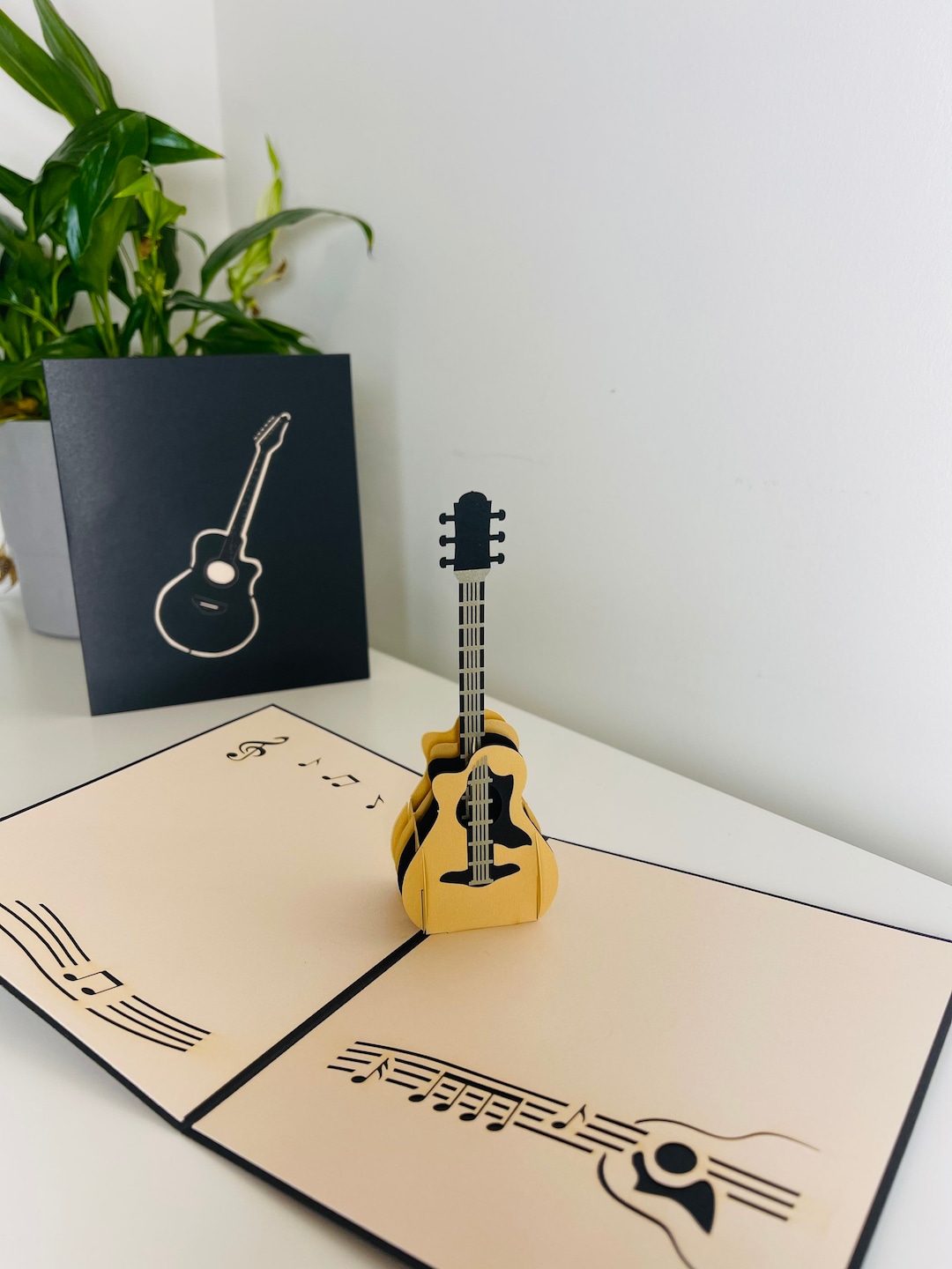 Guitar Music- Pop up 3D Card Special Occasion Hobby Birthday - Etsy UK