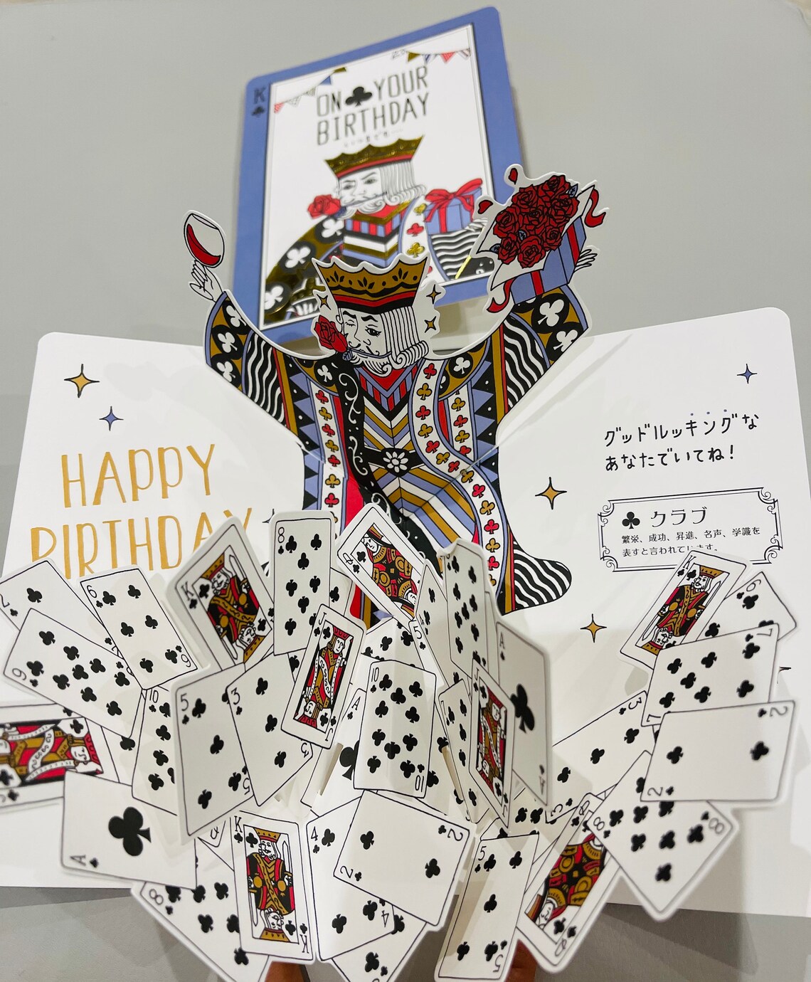 Poker Cards Pop up 3D Card Special Occasion Hobby Fun - Etsy UK