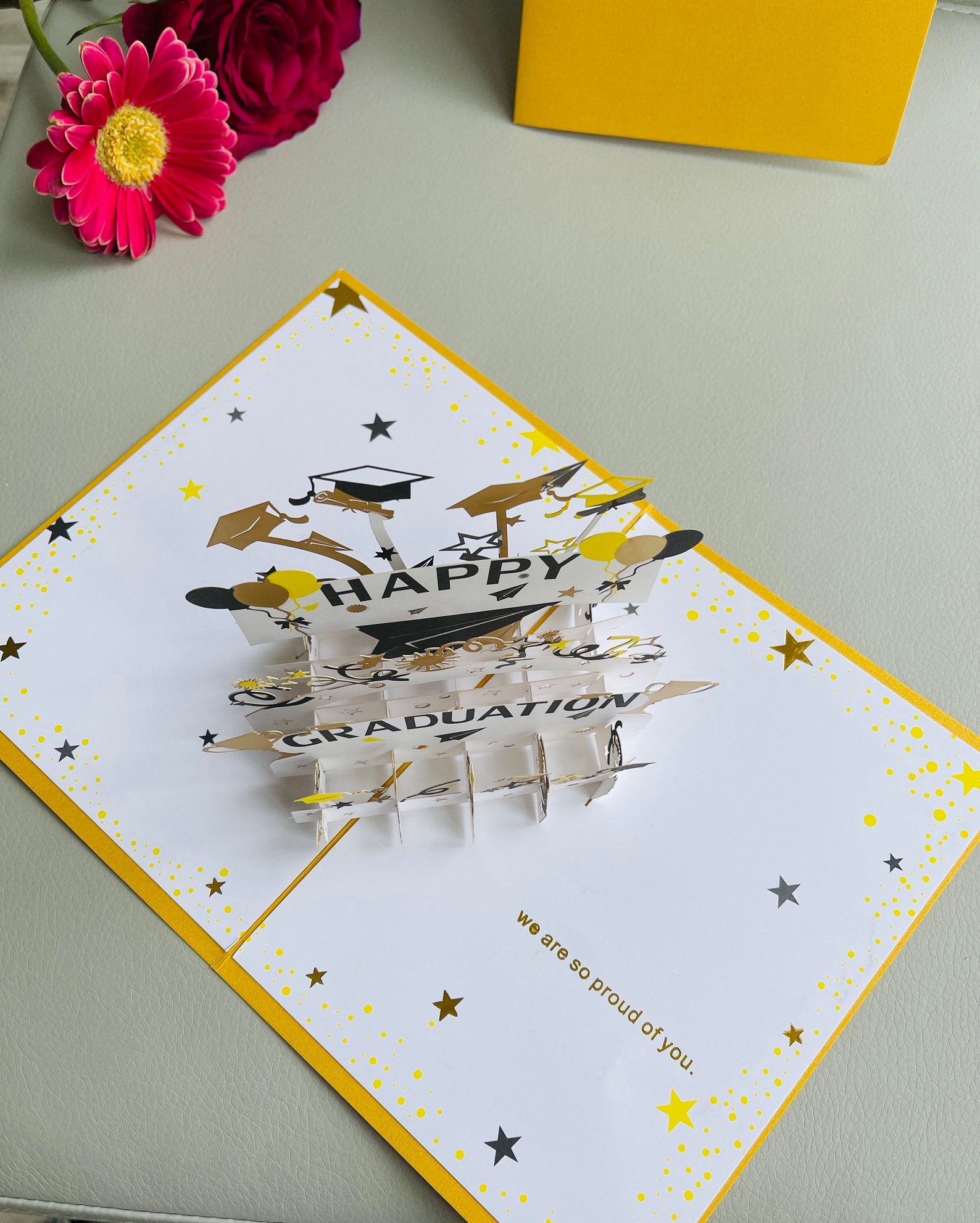 Graduation Pop up 3D Card Special Occasions - Etsy