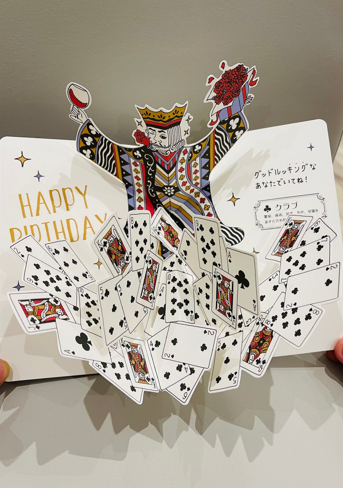 Poker Cards - Pop up 3D Card Special Occasion Hobby Fun Birthday - Etsy UK