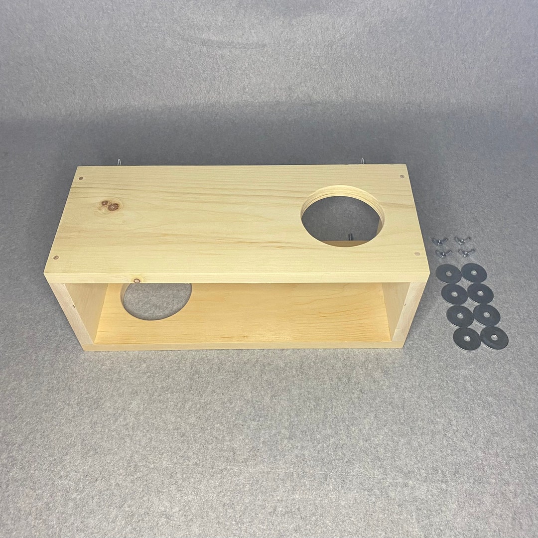 Two-hole, Rectangle Shelving Unit Dowels and Glue Kiln Dried Pine ...