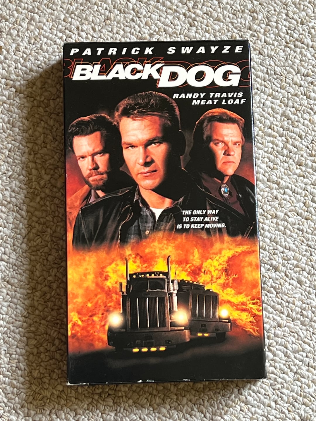 Black Dog Vhs Patrick Swayze Randy Travis - Etsy