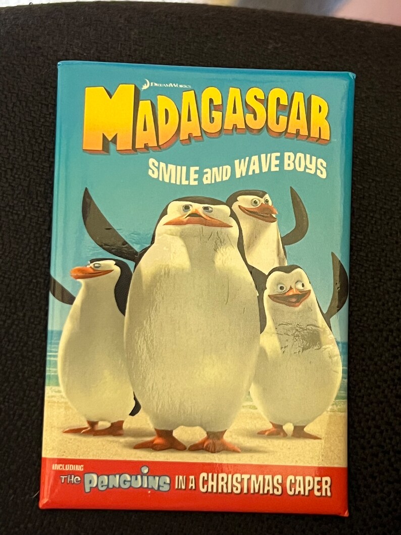Madagascar Pen - Smile and Wave Boys New - Etsy