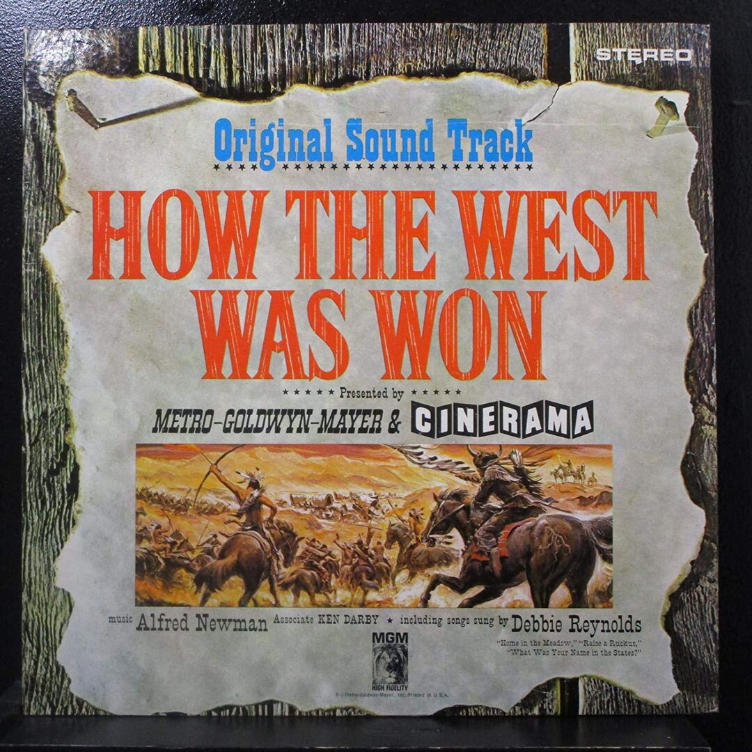 How the West Was Won Original Sound Track Alfred Newman Debbie REYNO ...