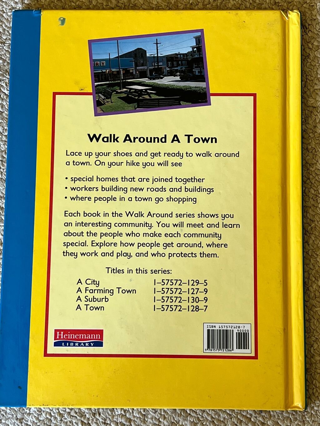 Walk Around Ser.: A Town by Connie Roop and Peter Roop (library Binding ...
