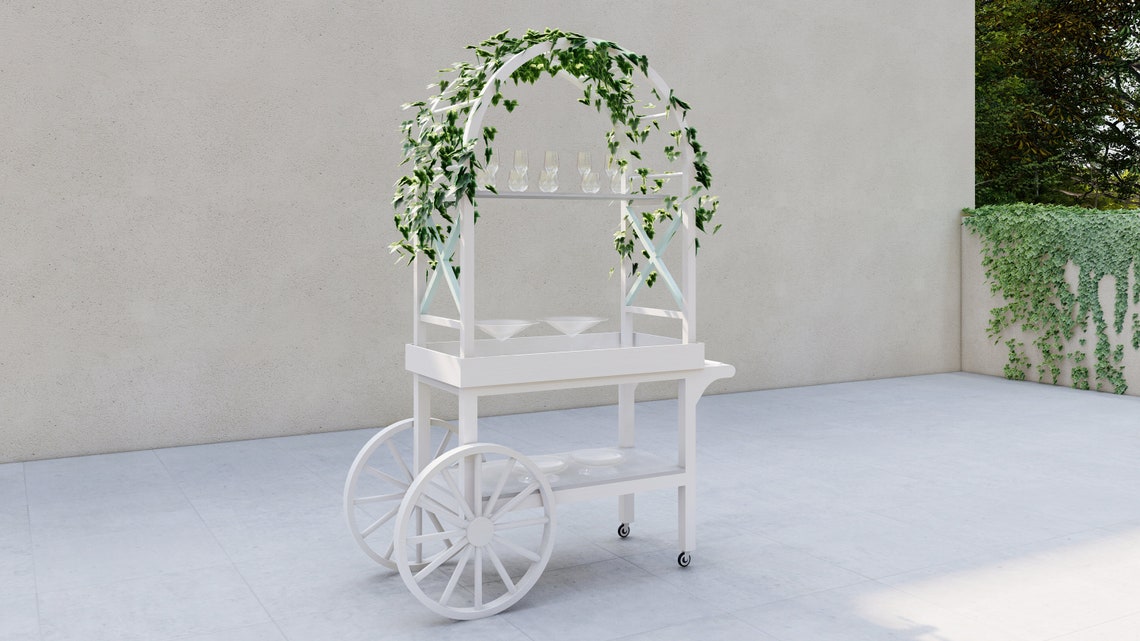 Candy Cart Plans / 25 X60 / Step-by-step Instructions - Etsy