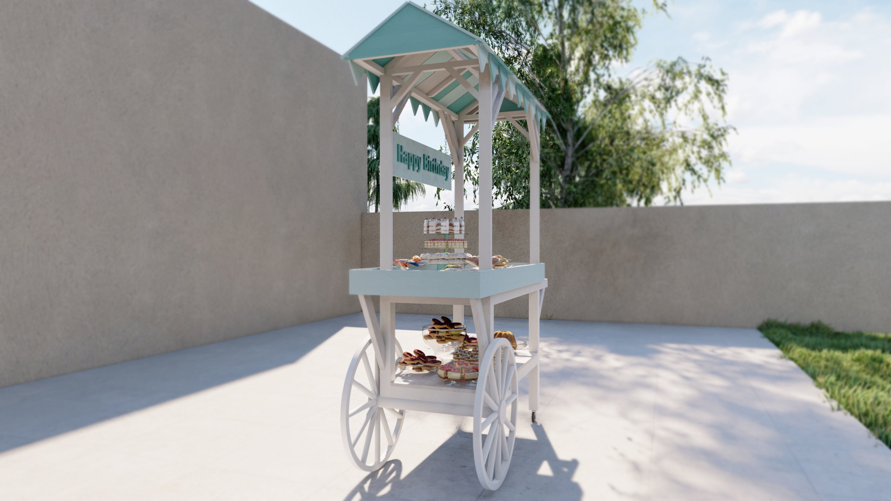 Candy Cart Plans / 23 X60 / Step-by-step Instructions - Etsy