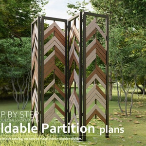 Partition Plans / Indoor Divider Panel / 1’ 6” X 4' 8'' X 6’ 5” / Step ...
