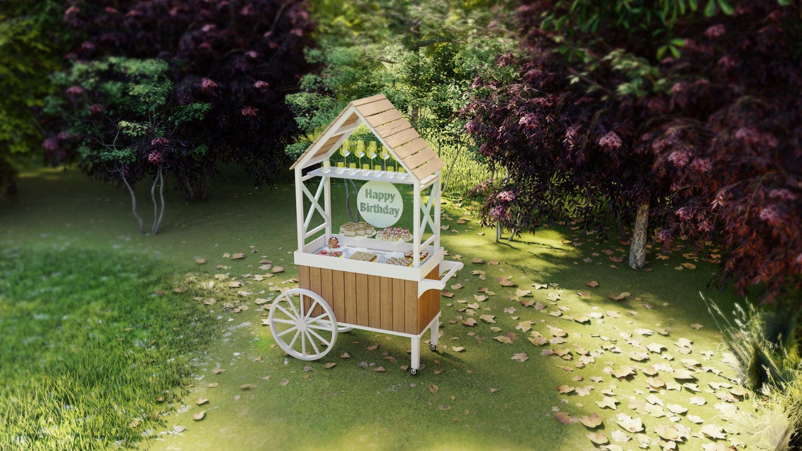 Candy Cart Plans / 25 X60 / Step-by-step Instructions - Etsy