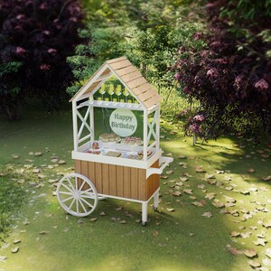 Candy Cart Plans, 25 X60, Step-by-step Instructions, Digital Download ...