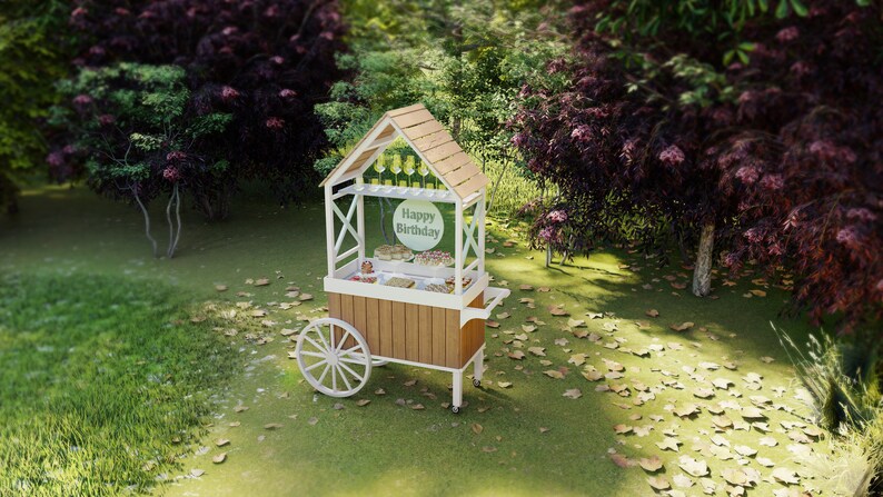 Candy Cart Plans / 25 X60 / Step-by-step Instructions - Etsy