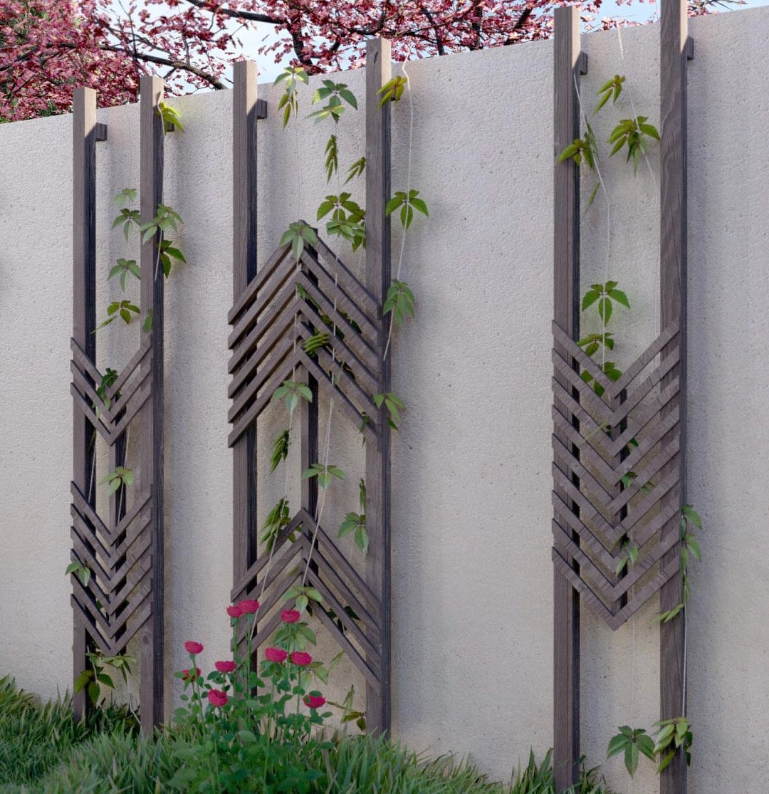 Trellis Plans / Wall Trellis / Garden Decoration / Step-by-step ...
