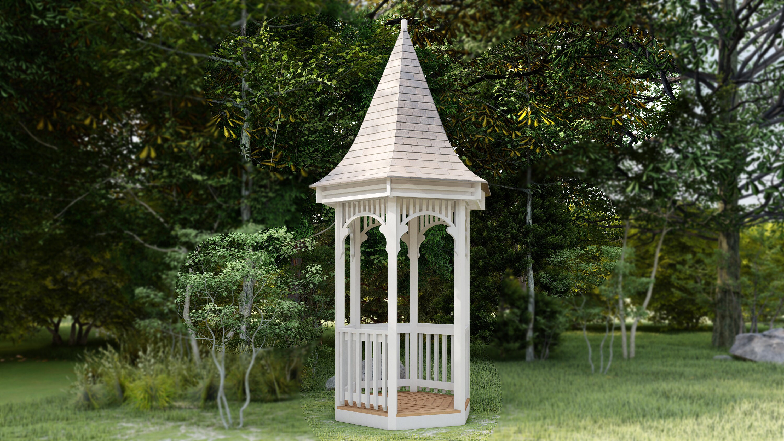 Gazebo Plans / Step-by-step Instructions / Digital Item - Etsy