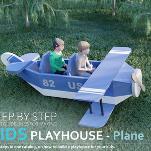 Wooden Airplane Playhouse Plans - DIY - Digital Download - Etsy