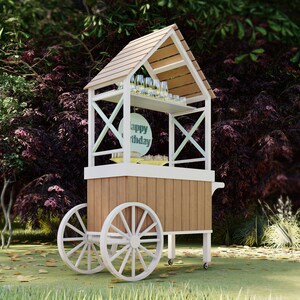 Candy Cart Plans, 25 X60, Step-by-step Instructions, Digital Download ...
