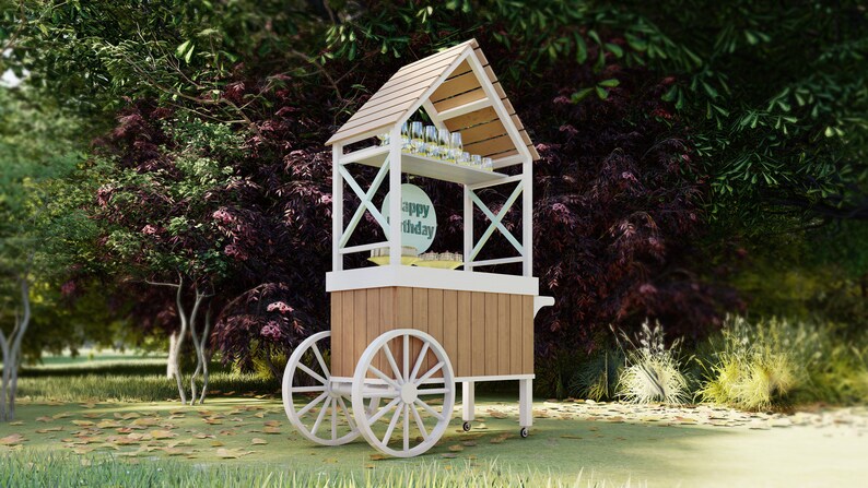 Candy Cart Plans / 25 X60 / Step-by-step Instructions - Etsy