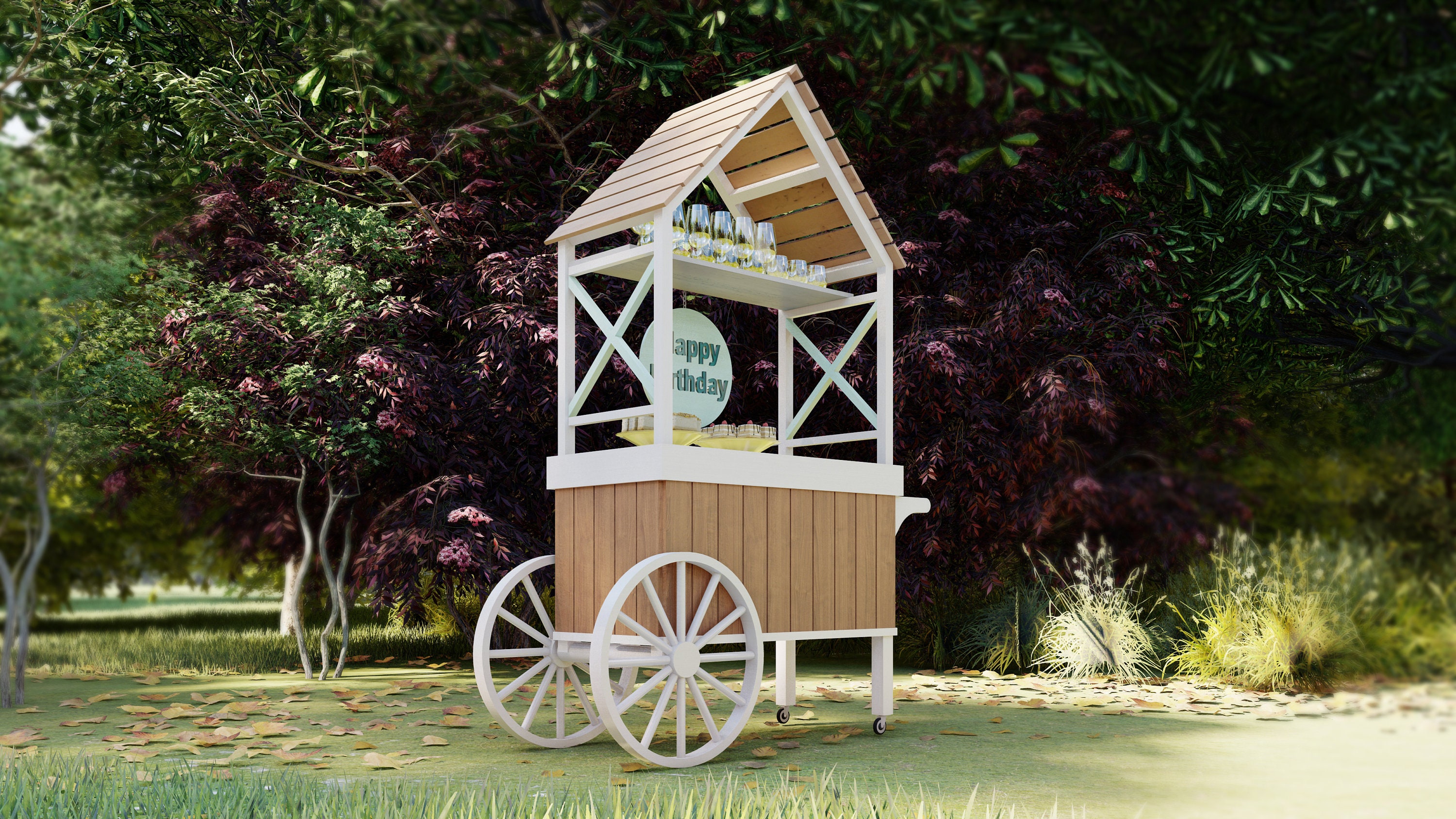 Candy Cart Plans / 25 X60 / Step-by-step Instructions - Etsy